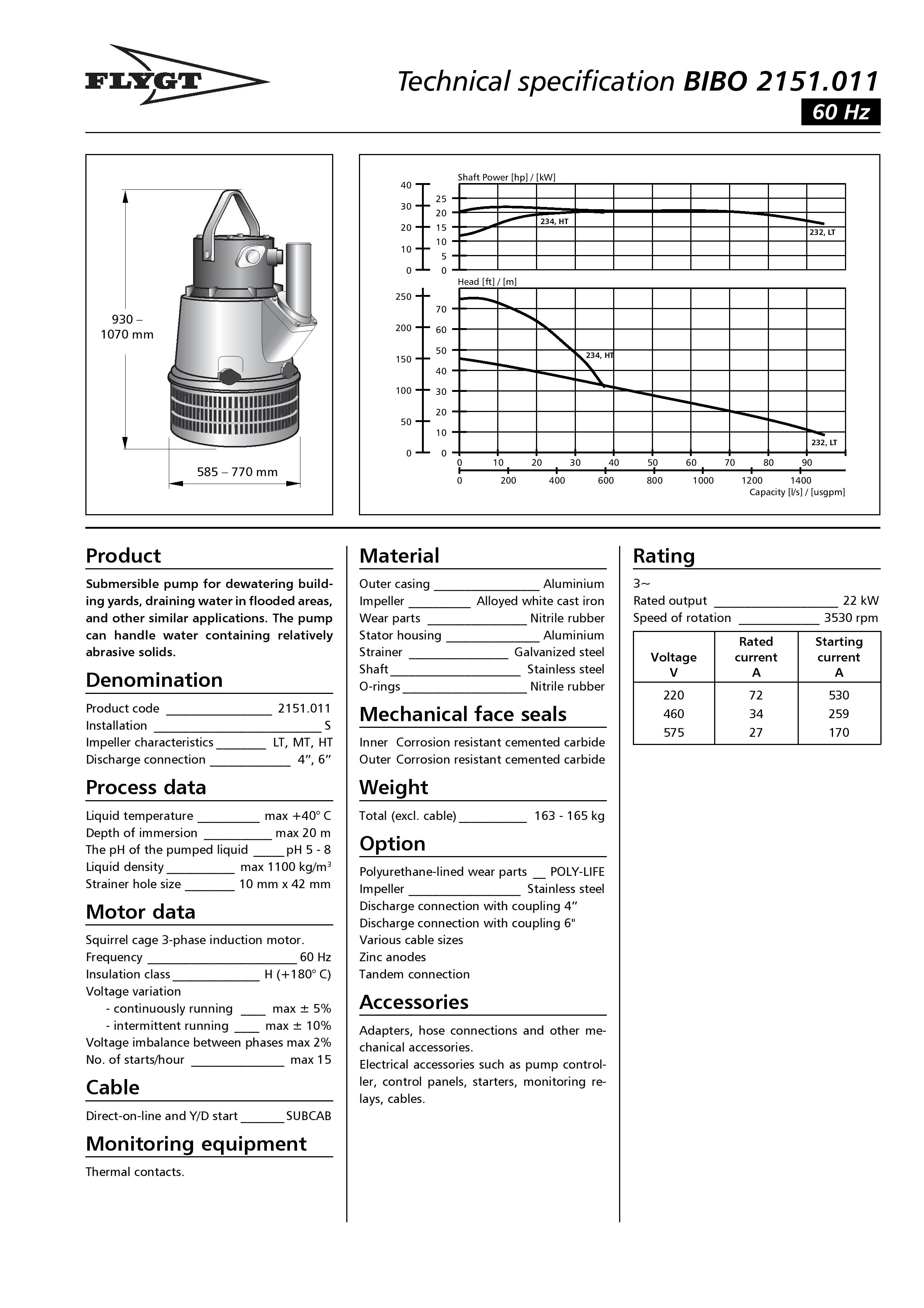 Flygt Submersible Pump Maintenance Manual at Sarah Plank blog