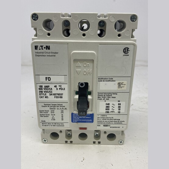 EATON FD 150 AMP BRKR
