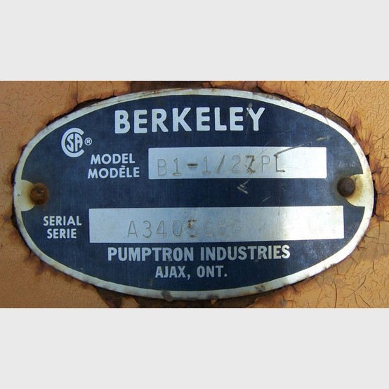 Berkeley Centrifugal Pump Supplier Worldwide | Used Berkeley Pumps for sale