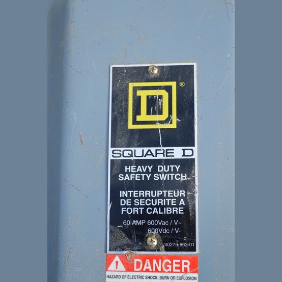 Square D 60 Amp Fusible Disconnect