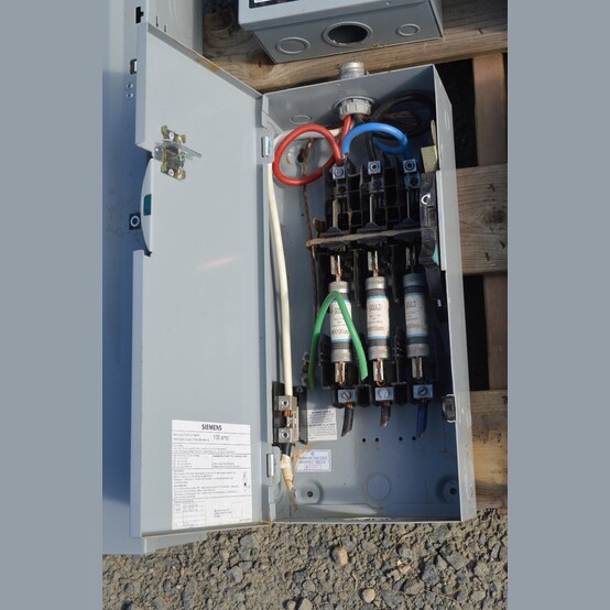 Desconectador Fusible Siemens de 100 amp