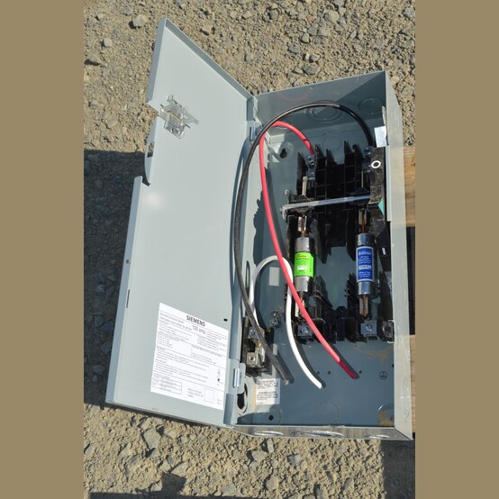 Desconectador Fusible Siemens de 100 amp