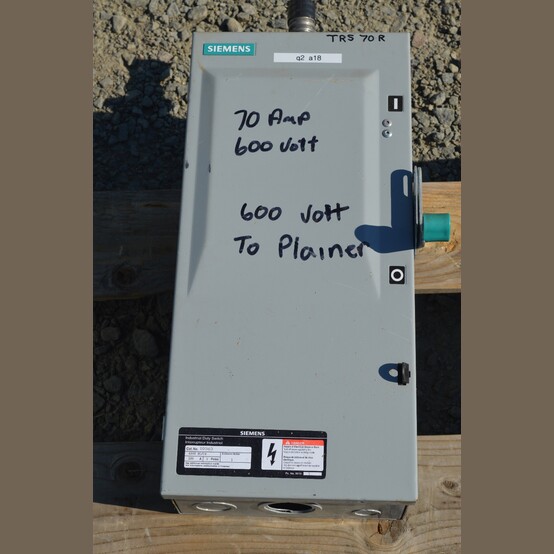 Siemens 100 Amp Fusible Disconnect