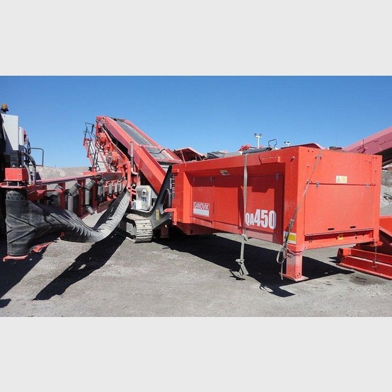 Sandvik Mobile Screen Deck Supplier Worldwide | Used Sandvik QA450 For Sale