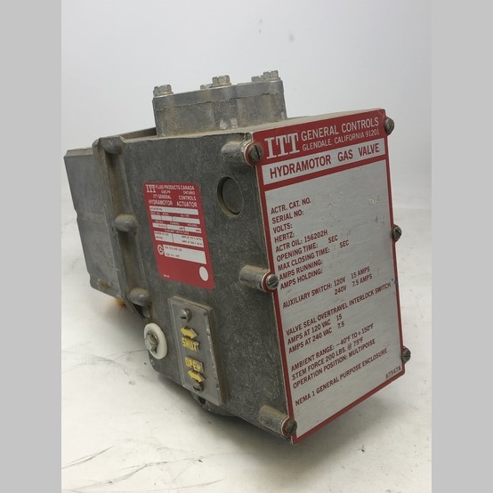 ITT General Hydramotor Gas Valve