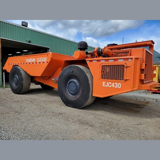 Camión Subterraneo Sandvik EJC-430