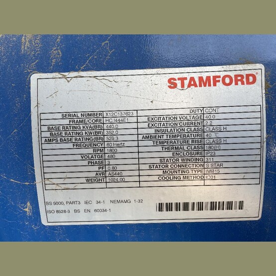 AltaStream 350kW Diesel Generator