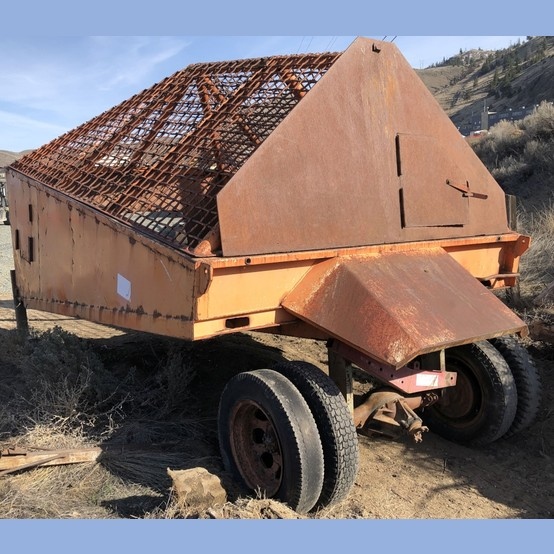 Portable 14ft x 9ft Grizzly Screen Hopper