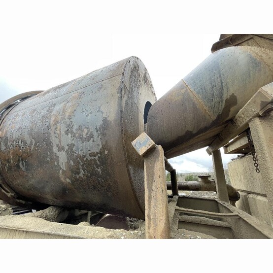 8ft Dia. x 42ft Long Scrubber Trommel