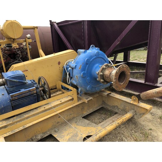 Warman 8/6 EEXU Diesel Driven Slurry Pump
