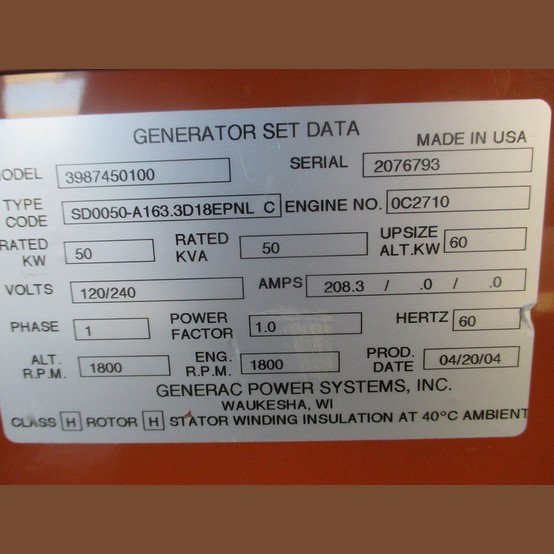 Daewoo Generator Supplier Worldwide | Used 50 kW Diesel GenSet For Sale