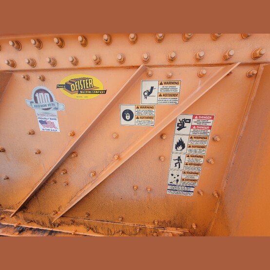 Deister TFO-2816 Horizontal Screen