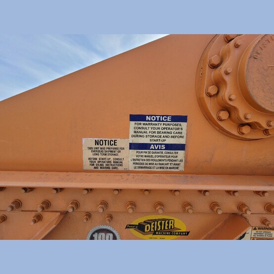 Deister TFO-2816 Horizontal Screen