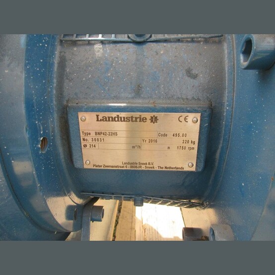 Landustrie 3x3 Vortex Pump with Motor