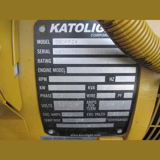 Cummins Diesel Generator Supplier Worldwide | Used 60 kW Diesel ...