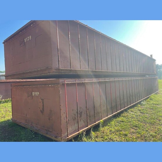 Shugart 40ft x10ft x 5ft Sectional Barges