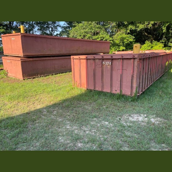 Shugart 40ft x10ft x 5ft Sectional Barges