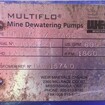 Weir MultiFlo PB11A 7-Stage Centrifugal Pump