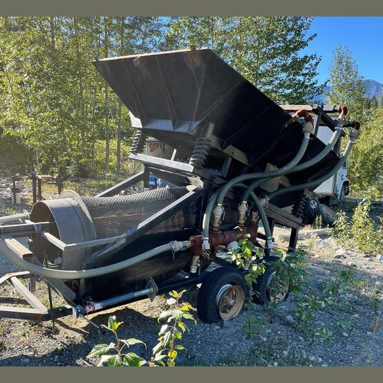 28in Dia. Gold Trommel Wash Test Plant