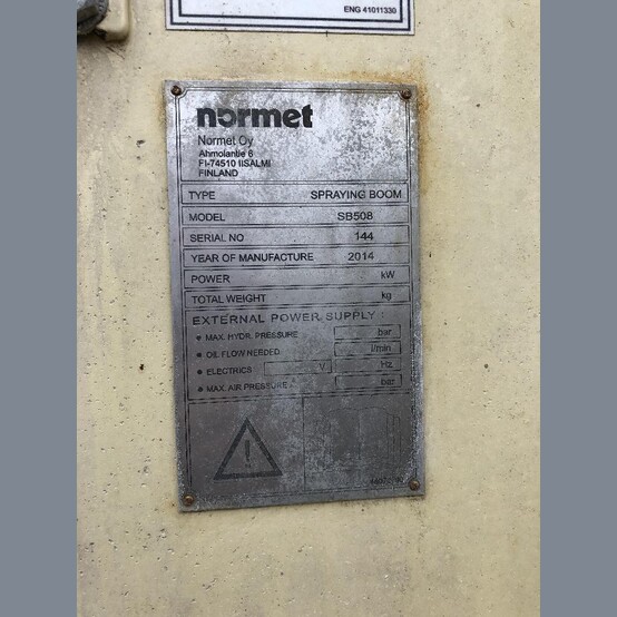 Normet SB508 Shotcrete Machine
