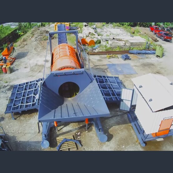 ST300S Scrubber Trommel Wash Plant