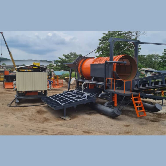 ST300S Scrubber Trommel Wash Plant