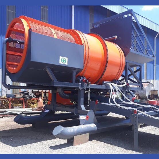 ST100S Scrubber Trommel Wash Plant