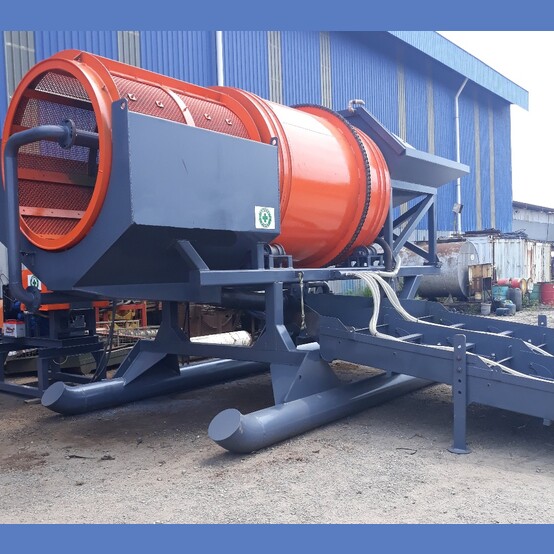 ST100S Scrubber Trommel Wash Plant