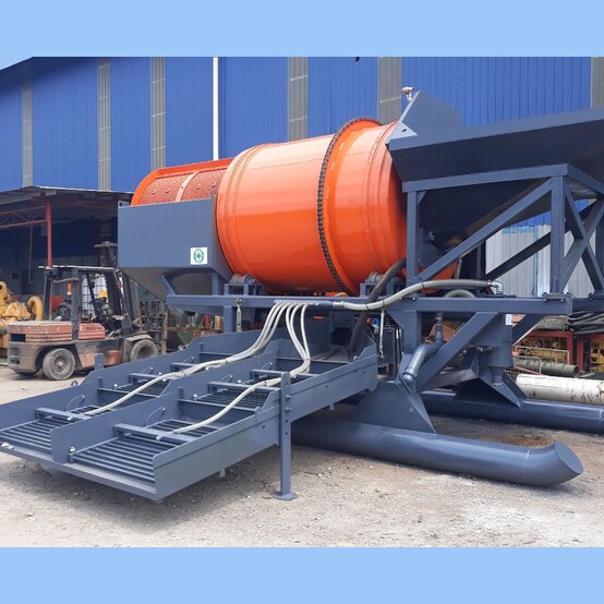 ST100S Scrubber Trommel Wash Plant