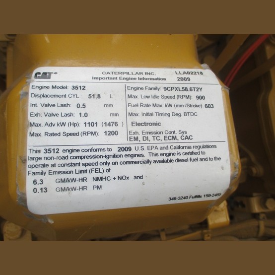 Caterpillar Diesel Engine Supplier Worldwide | Used CAT 3512C Mining ...