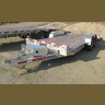 20ft Galvanized Tandem-Axle Lowbed Equipment Trailer