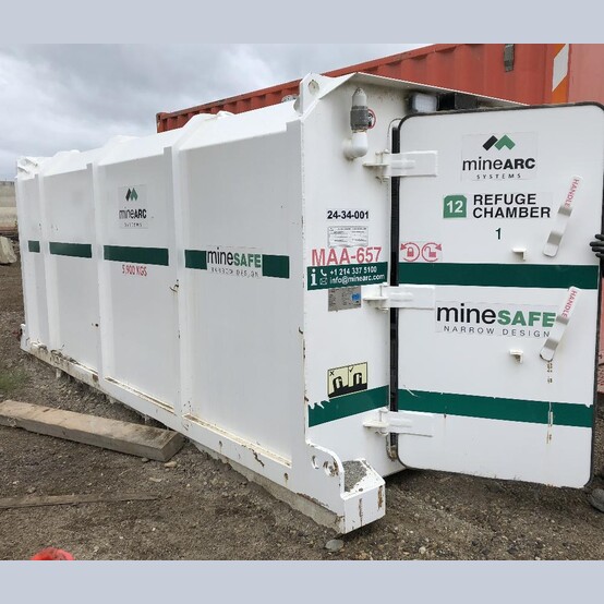 MineARC 12 Person Refuge Chamber