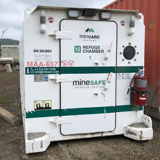 MineARC 12 Person Refuge Chamber