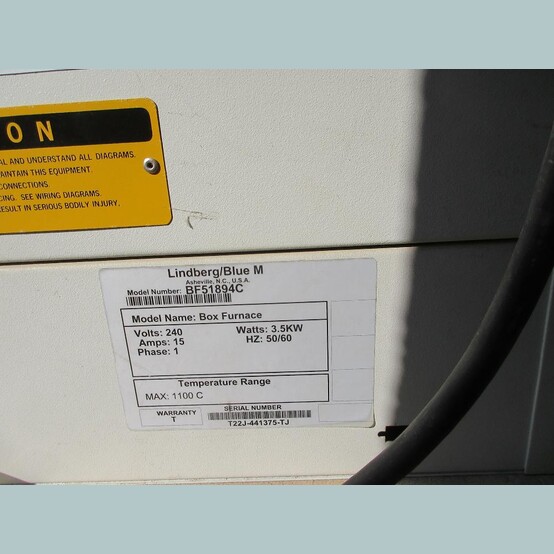 Lindberg-Blue M Box Furnace