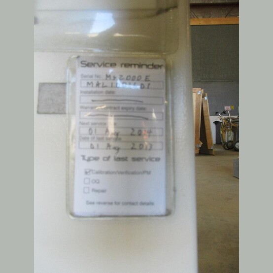 Malvern Mastersizer 2000E Particle Sizer
