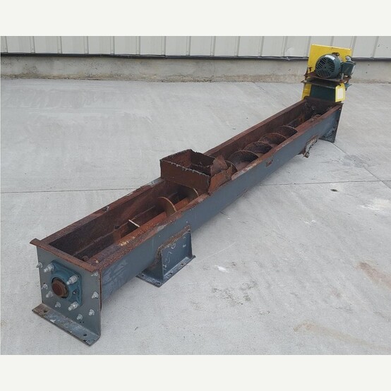 9in Dia. x 10ft Long Center-Feed Auger