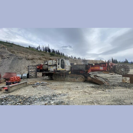 Rozadora alpina Sandvik AHM105 Voest