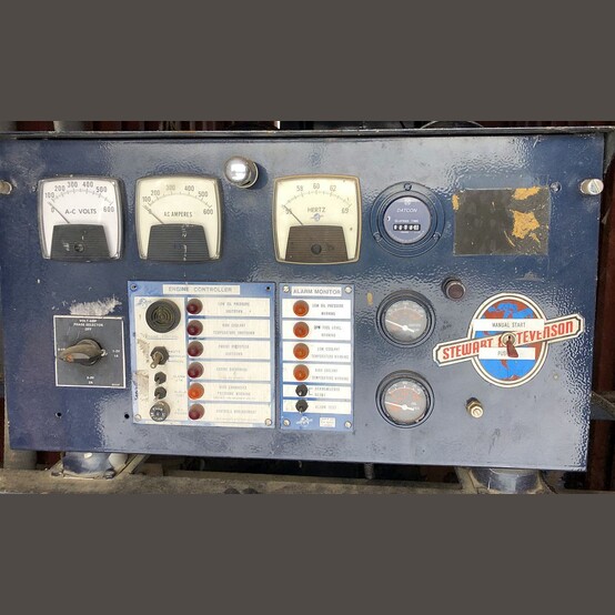 Generador Detroit de 540 kW 277/480 Voltios Diesel