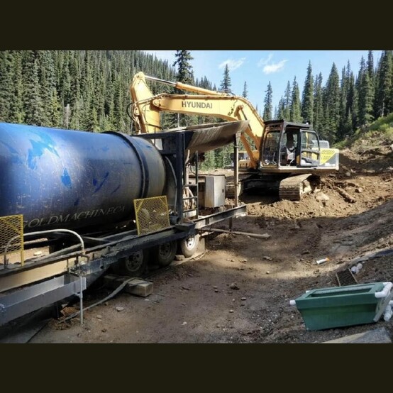 Gold Machine Model 50 Trommel Wash Plant