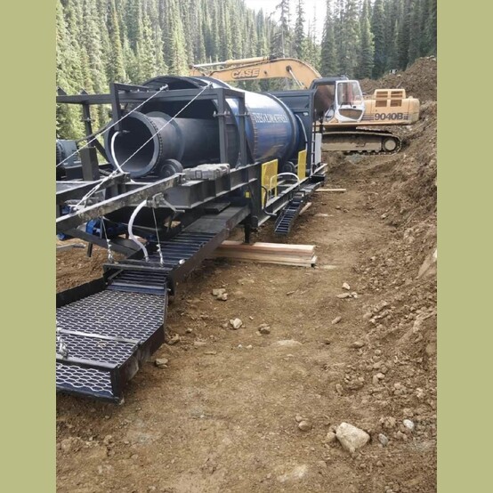 Gold Machine Model 50 Trommel Wash Plant