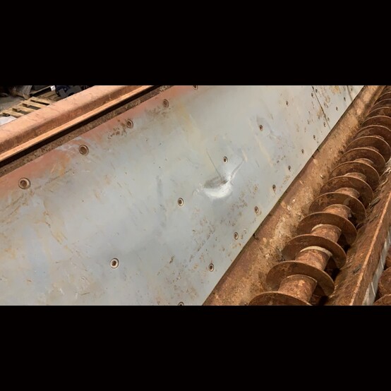 45yd³ Twin Screw Live Bottom Bin