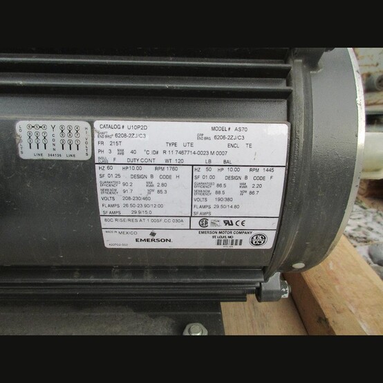 Emerson 10HP Electric Motor