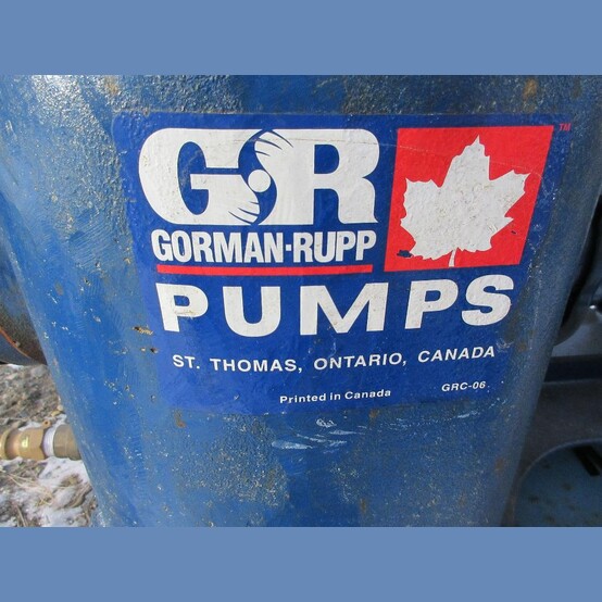 6in x 6in Gorman Rupp 86A2-B Self-Priming Centrifugal Pump