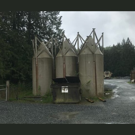 6ft Dia. x 16ft Storage Silos