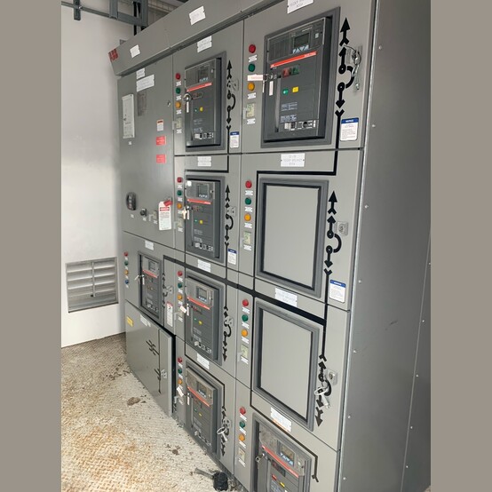 ABB 3200A, 600V Switch Gear Service Building