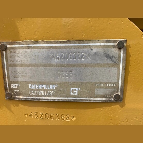 CAT 936E Wheel Loader
