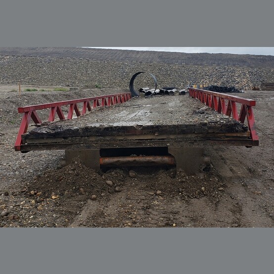 14ft Wide x 55ft Long Bridge