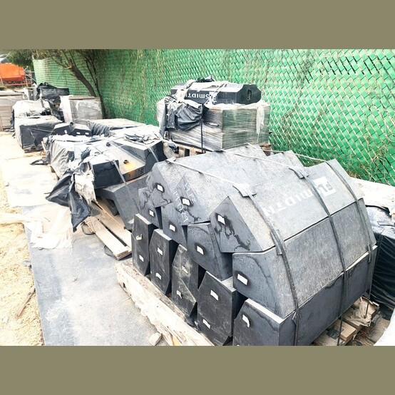 New FLSmidth 21.5ft x 15ft SAG Mill Liner