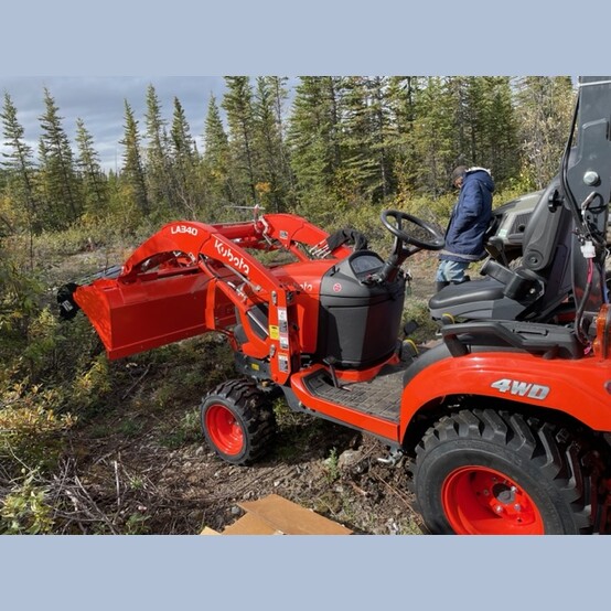 2021 Kubota BX23S 4WD Backhoe