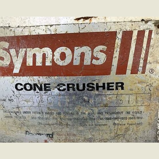 Symons 4.25ft Cone Crusher